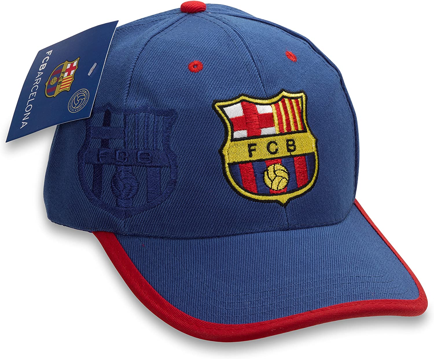 Official Licensed FC Barcelona Hat Cap Embroidery - Brands Ninja